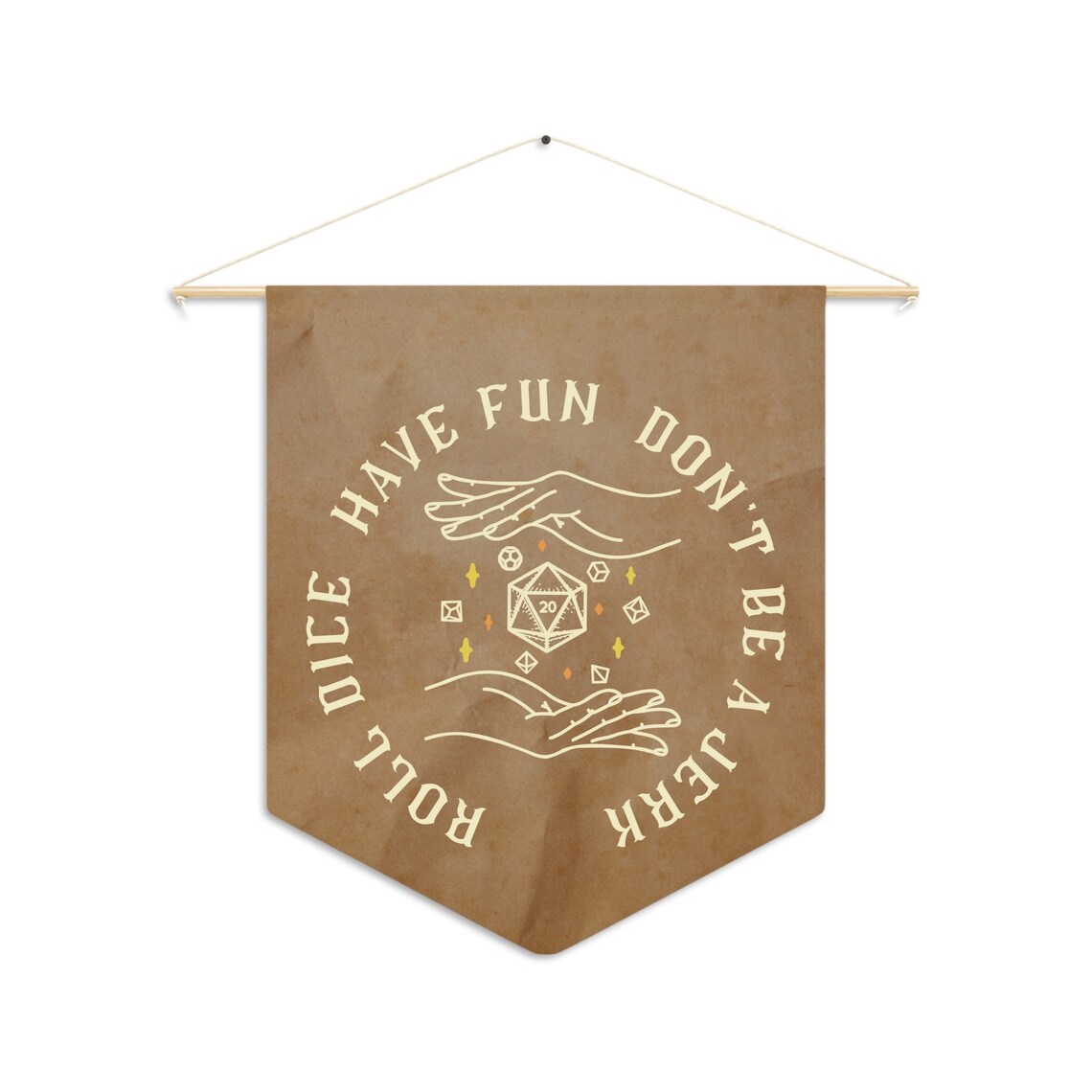 Dnd Flag, Dnd Wall Decor, Dnd Rules, D&D Game Room Decor, Dnd Gifts ...