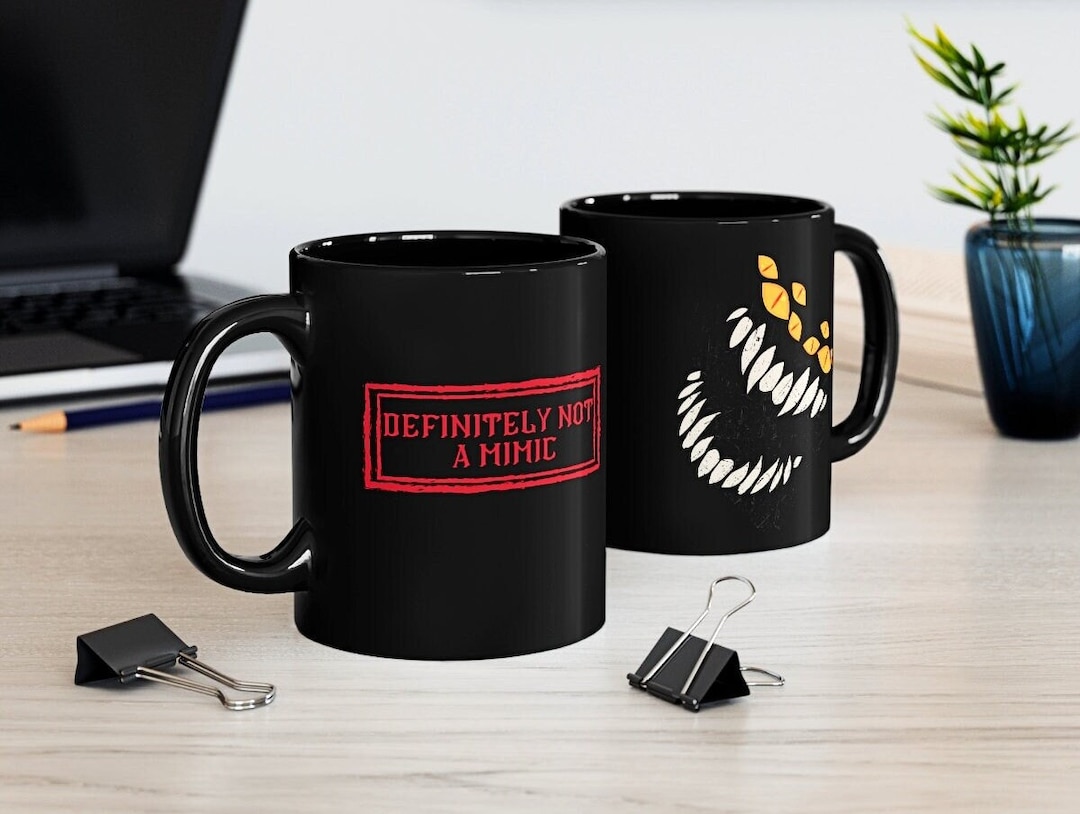 Dnd Mimic Mug, Dnd Gifts, Not a Mimic Mug , Dnd Gift Mug, DM Gift Mug ...