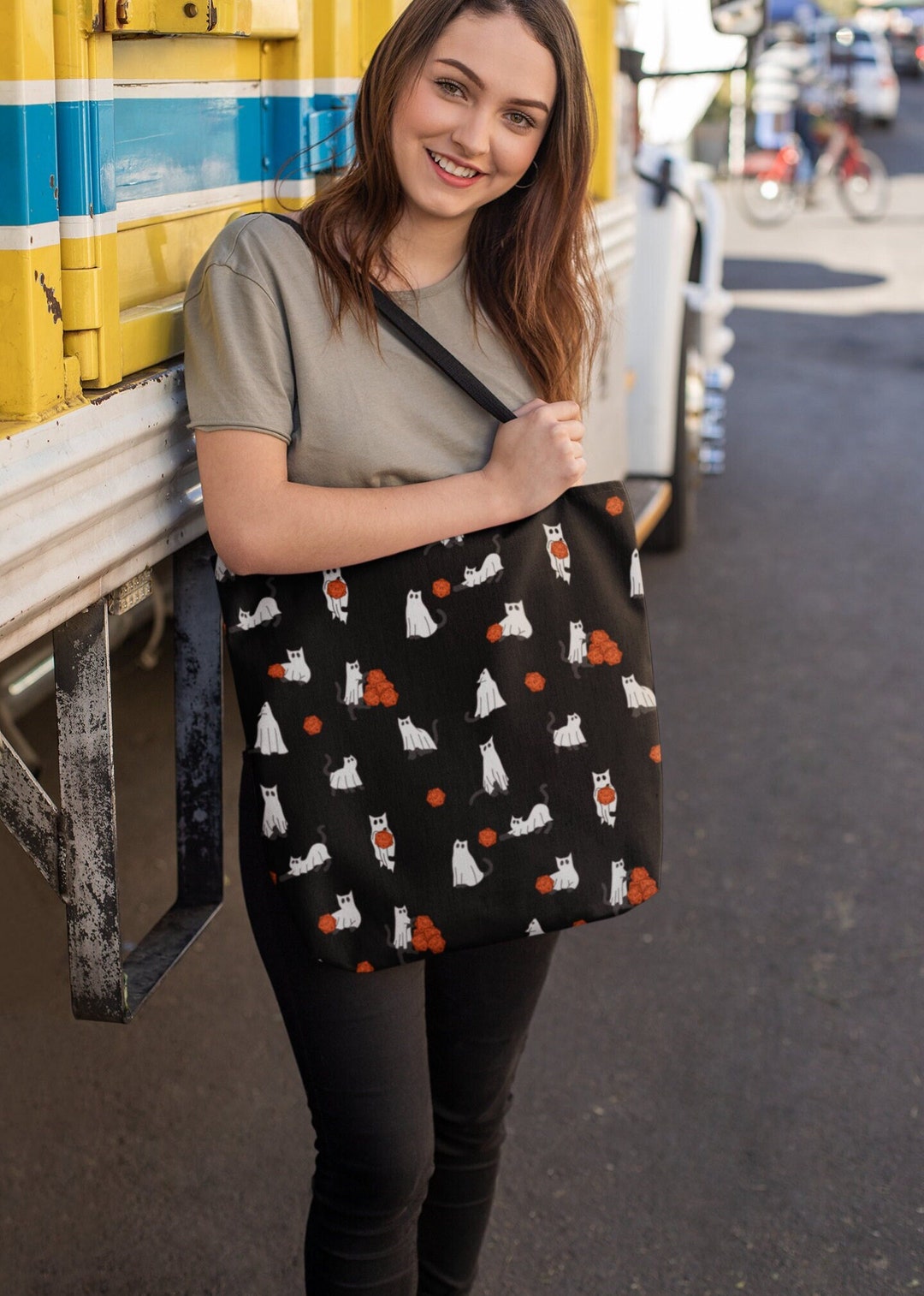 Dnd Cats Bag, Dnd Tote Bag, Dnd Gift, Dnd Dice Bag, Dnd Bag of Holdings ...