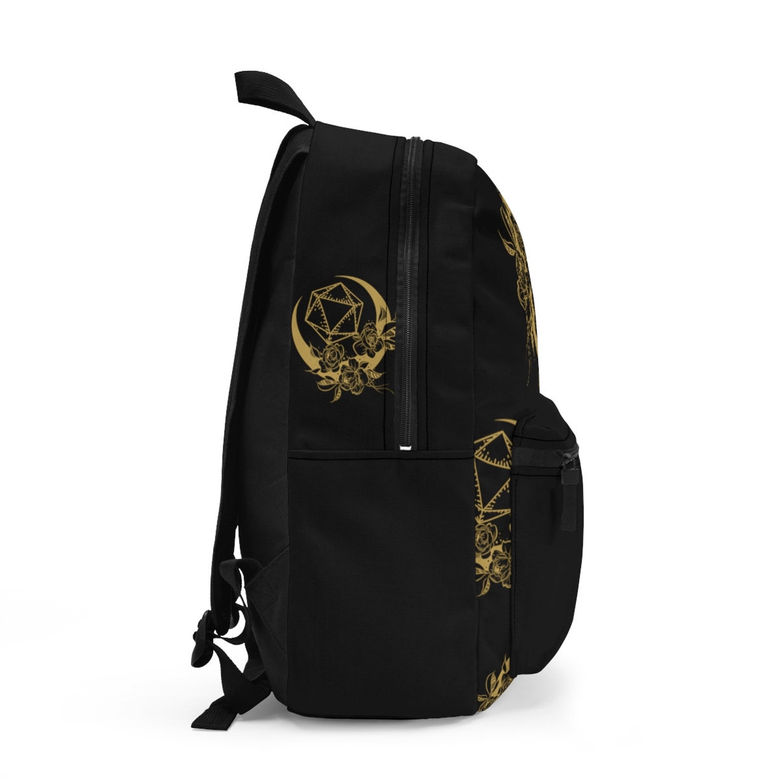 Dnd Backpack Dnd Laptop Bag Backpack Moon D20 Backpack Dnd - Etsy