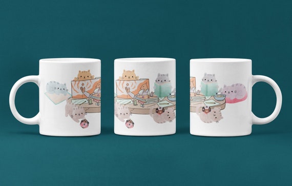 Cats Playing Dnd Mug Dnd Cat Mug Dnd Gifts D20 Mug TTRPG - Etsy