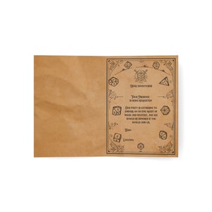 Dungeons and Dragons Party Invitation Cards (1, 10, 30, and 50pcs), Dnd ...