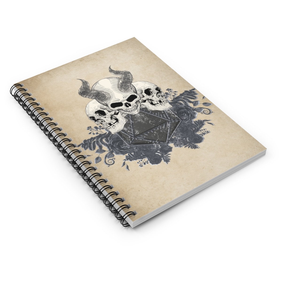 Dnd Tiefling Skull Notebook DND Journal D&D Journal Dnd - Etsy