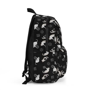 Dnd Cats Backpack, Dnd Laptop Bag, Dnd Dice Backpack, Dnd Reto Bag, Dnd ...