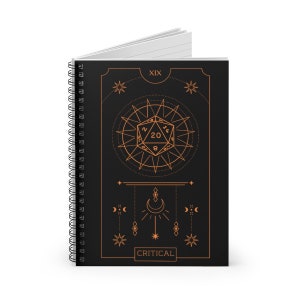 Dnd Journal, D&D Journal, Dnd Character Journal, Dnd Critical Tarot ...