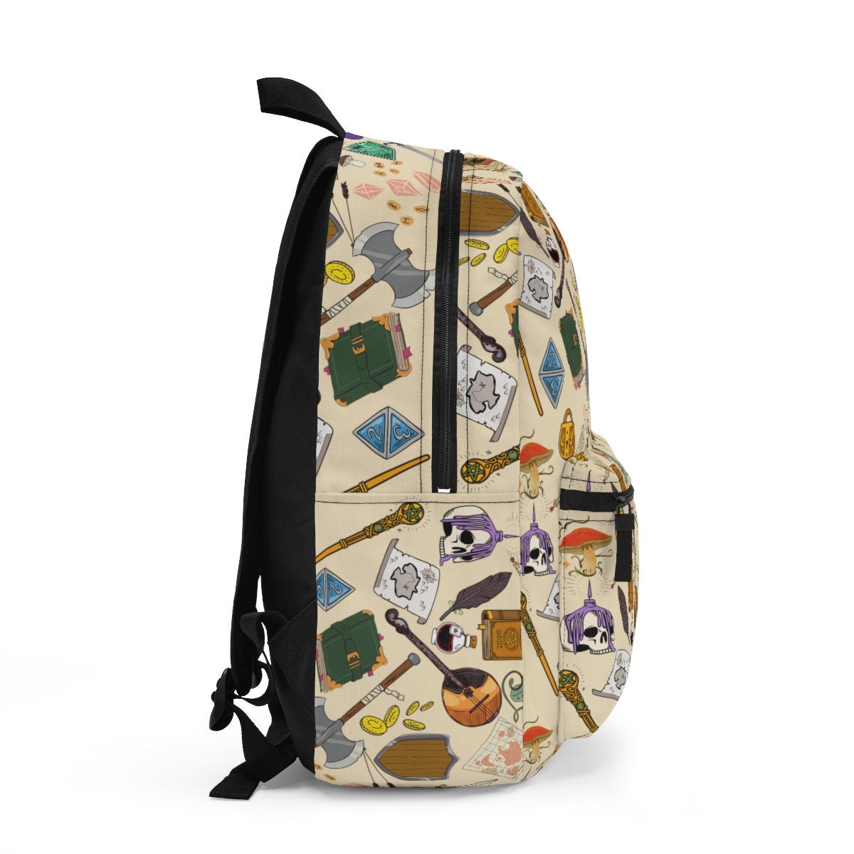 Dnd Backpack Dnd Laptop Bag Backpack Dnd Adventure Backpack - Etsy