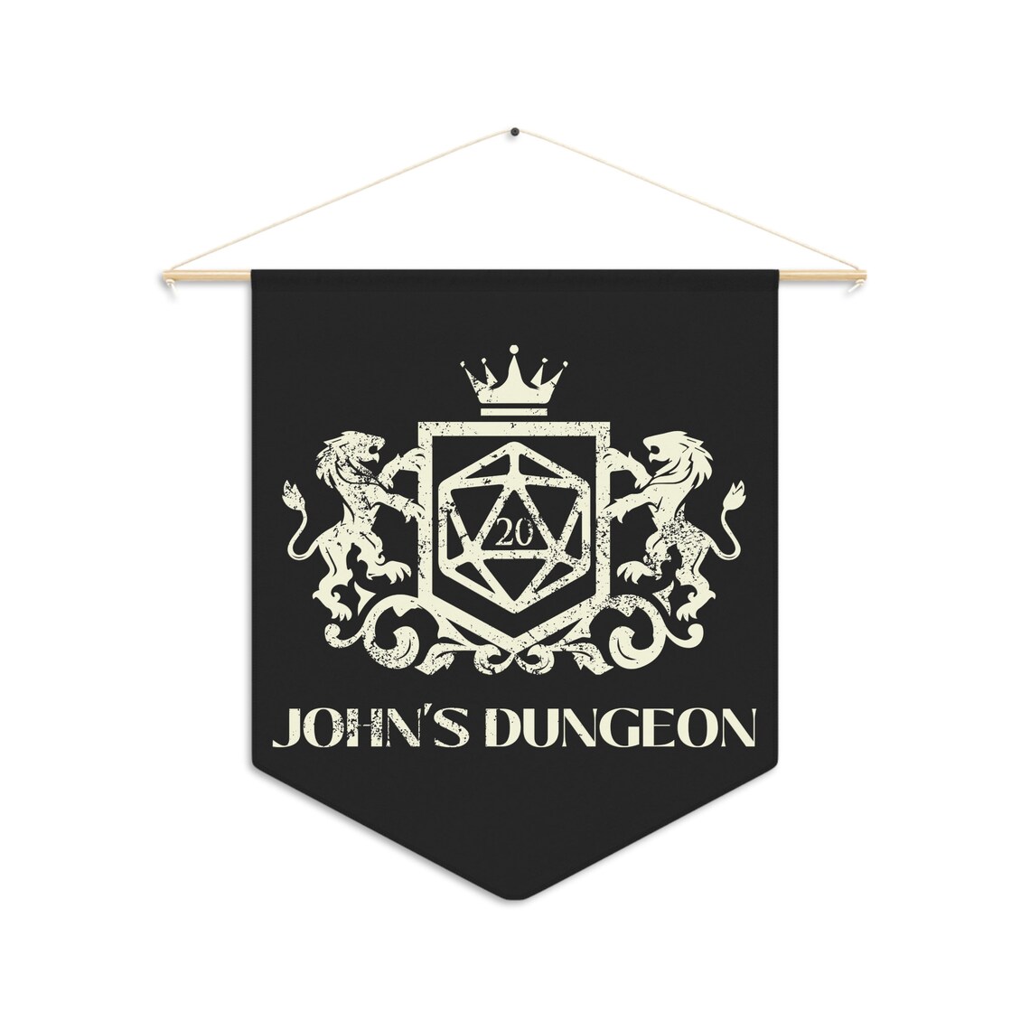 Dnd Personalized Flag Dnd House Warming Gift Dnd Pennant - Etsy