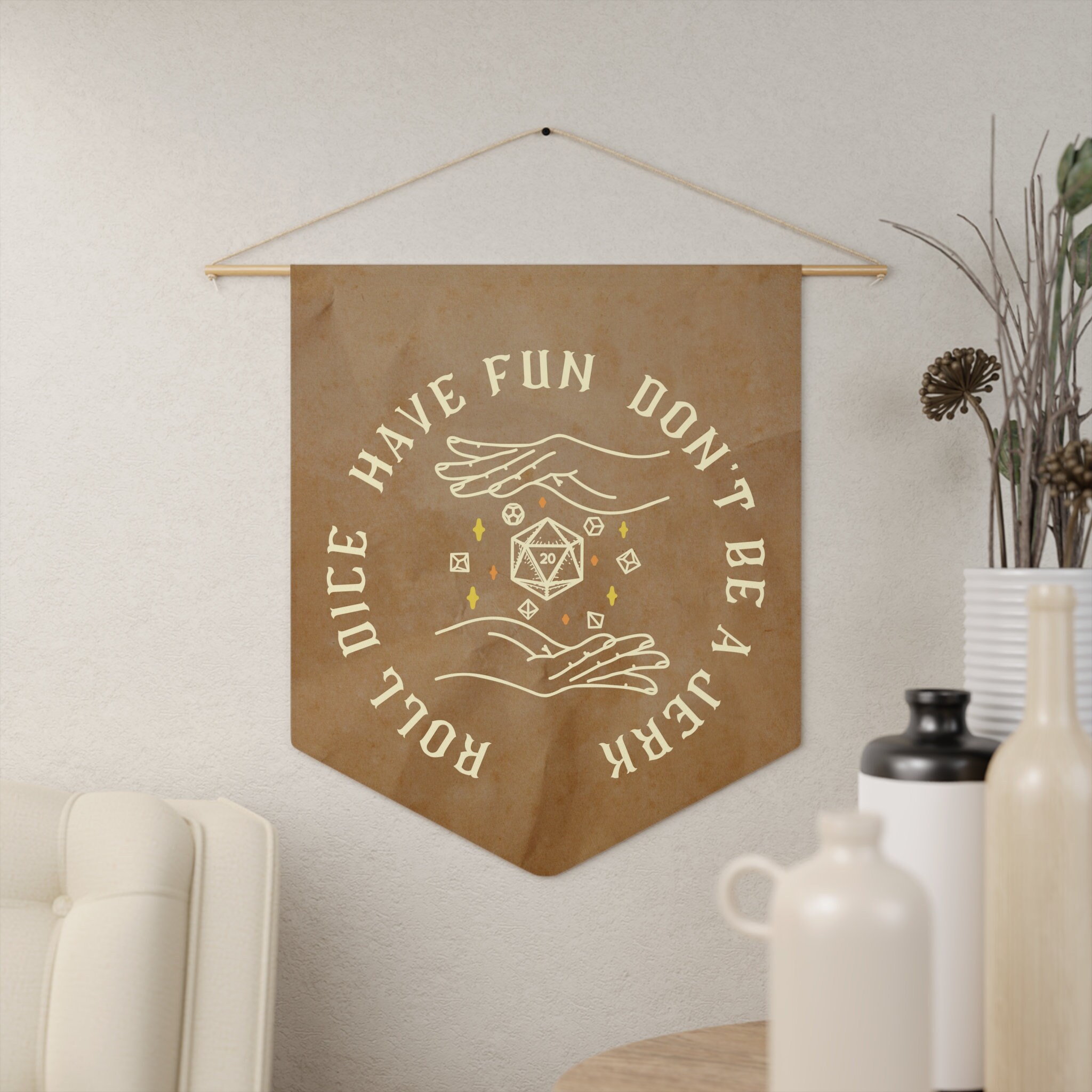 Dnd Flag, Dnd Wall Decor, Dnd Rules, D&D Game Room Decor, Dnd Gifts ...