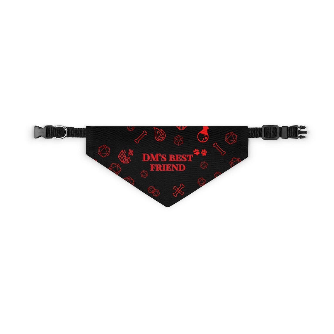 Dnd Dog Bandana Dnd Collar Dm's Best Friend Dog Bandana - Etsy