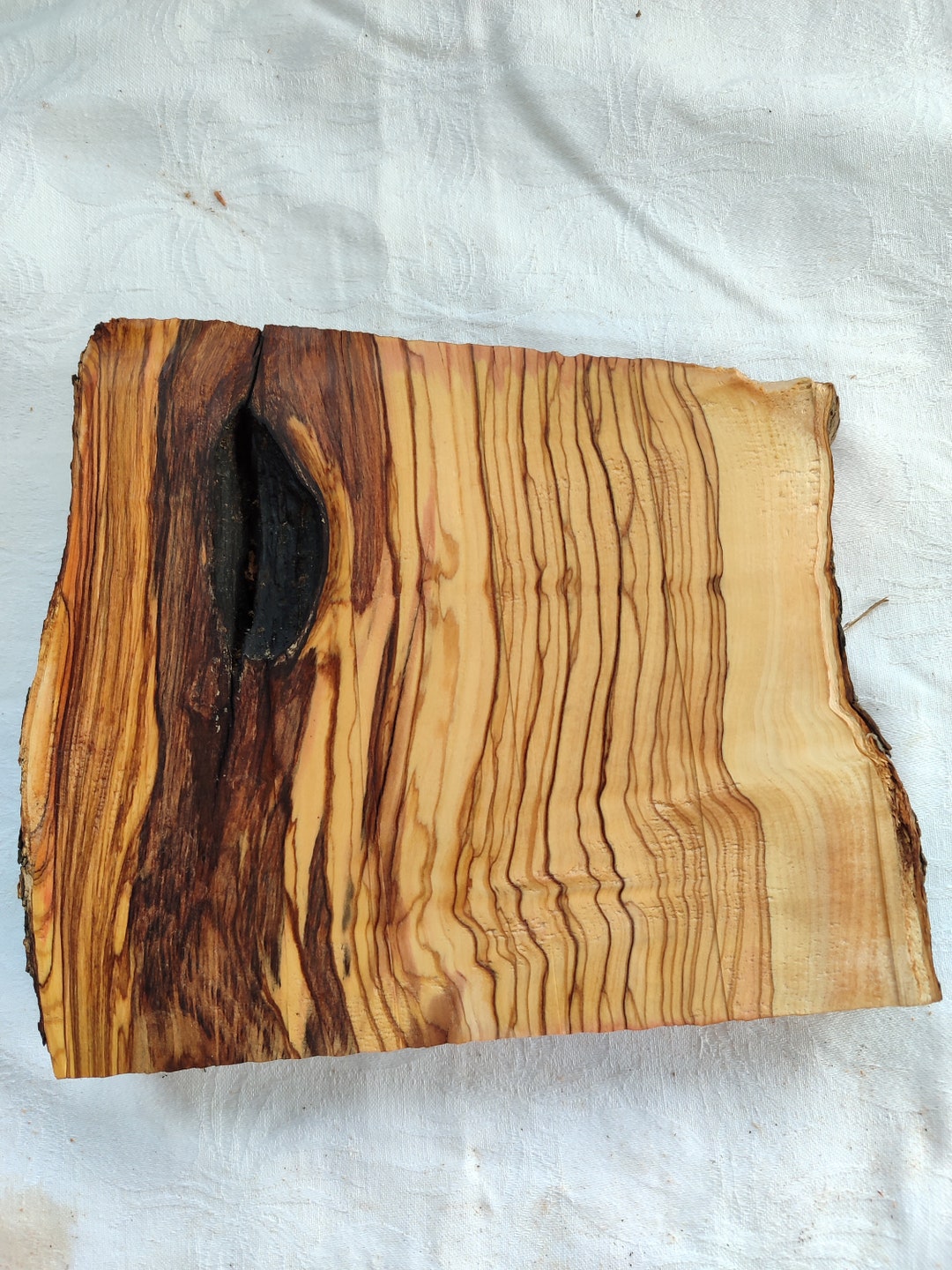 9 22 Cm Turkish Mediterranean Olive Tree Wood, Olive Wood for Epoxy ...