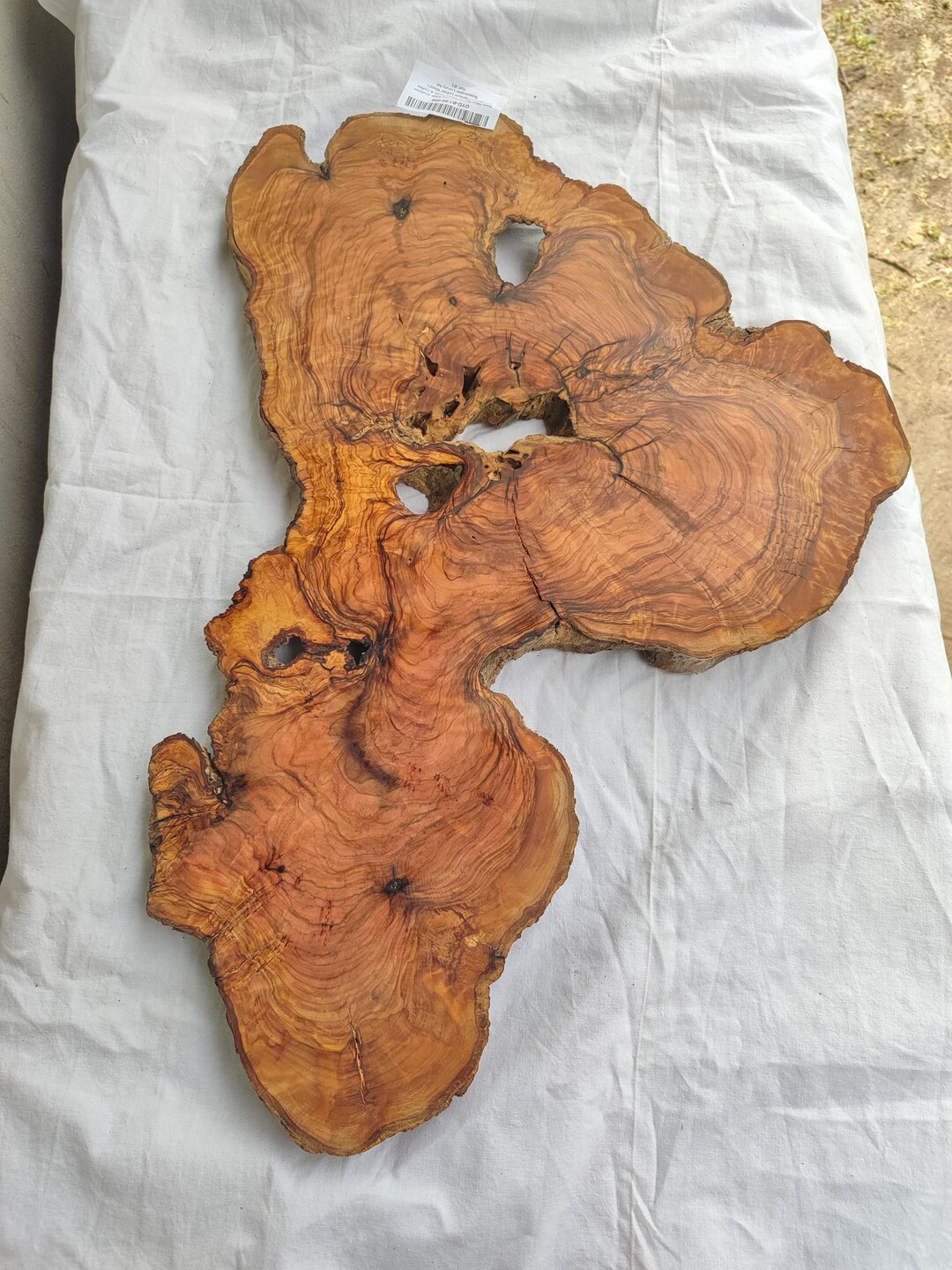 Rare Olive Wood Slab | Live Edge, Epoxy Resin Table, Luthier Wood - Etsy
