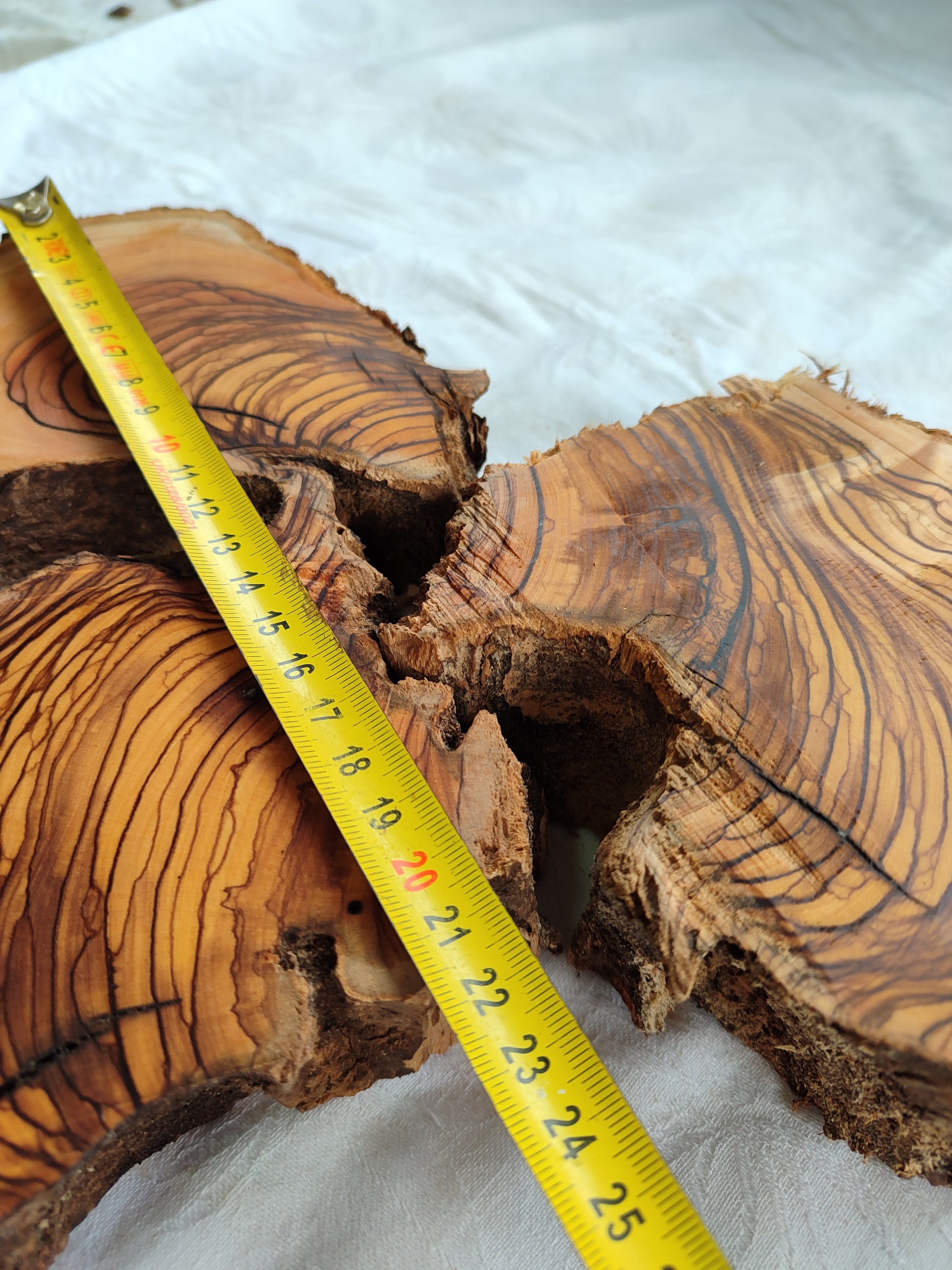 19 48 Cm Turkish Mediterranean Olive Tree Wood,wood for DIY Project ...