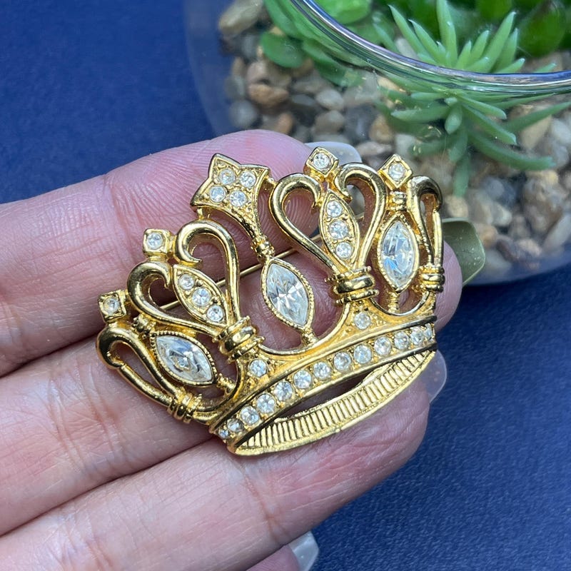 K.j.l. Brooch - Etsy
