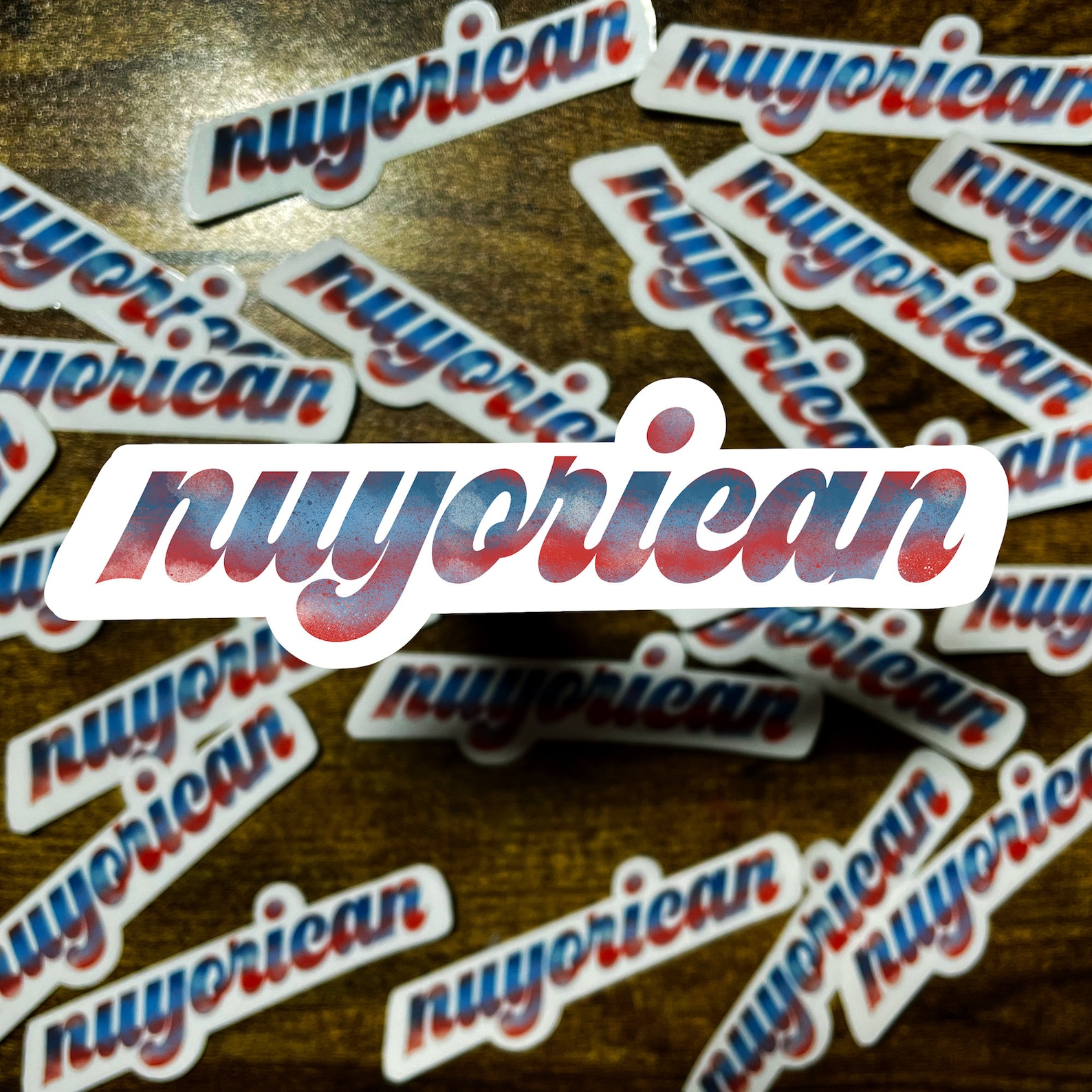 Nuyorican Clear Sticker, Puerto Rico, New Yorker Puerto Rican | Die Cut ...