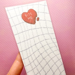 Anti-romantic Candy Hearts Bookmark Romance Reader Bookmark Bookish ...