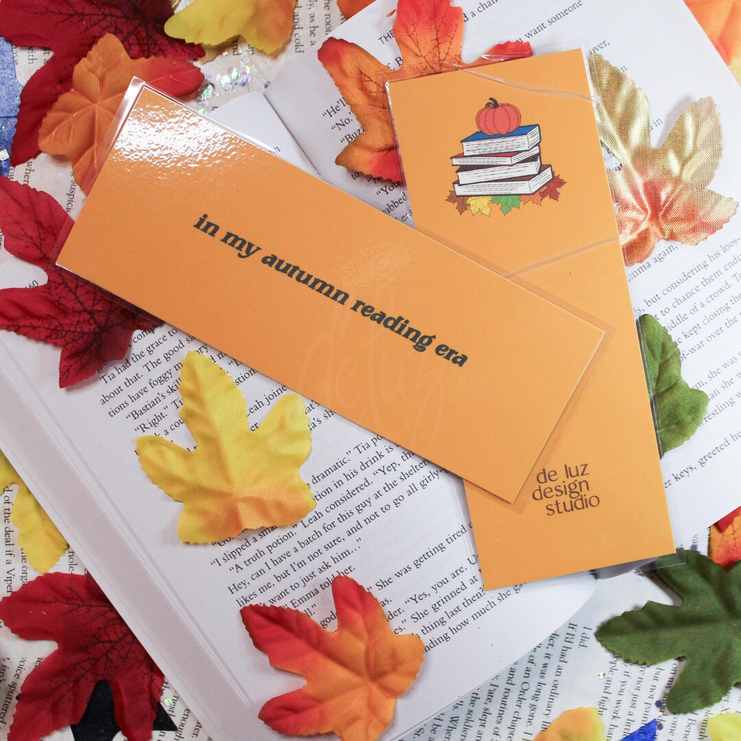 Autumn Reading Era Bookmark | Autumn Fall Cozy Reader | Mystery ...