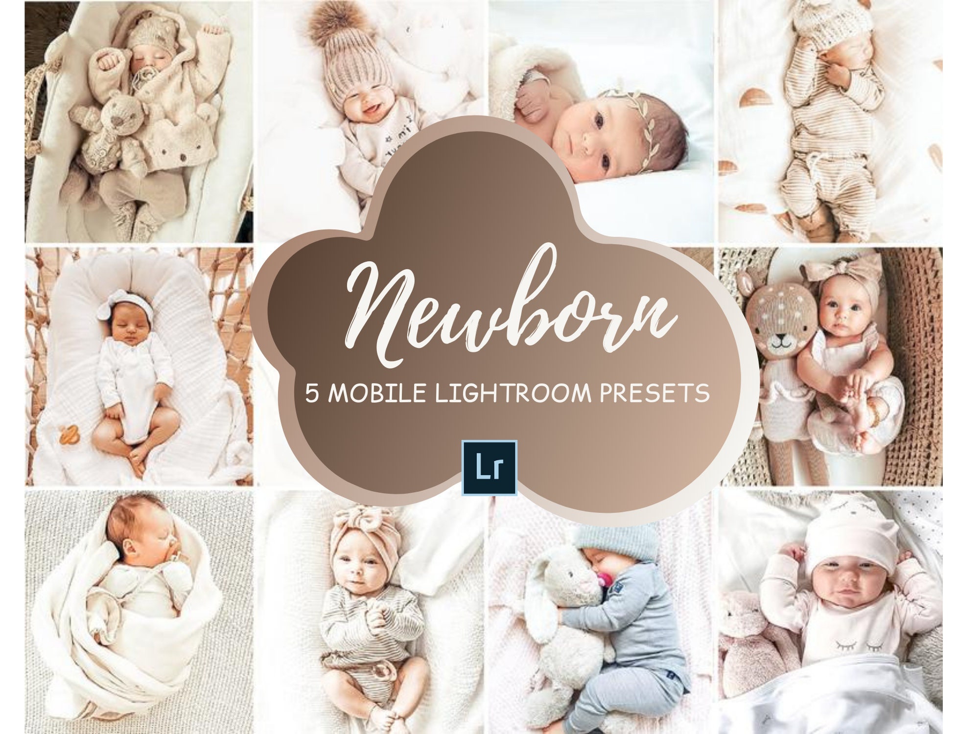 5 Newborn Baby Presets Mobile Lightroom Presets - Etsy