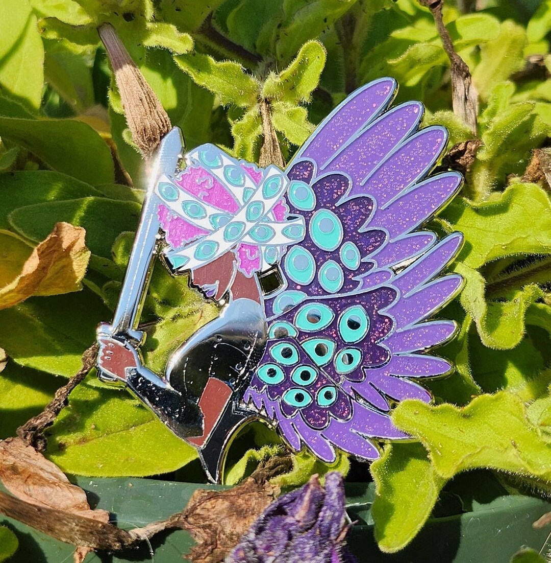 Risen Biblically Accurate Inspired Angel Enamel Pin - Etsy