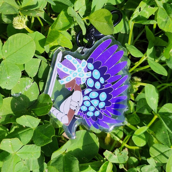 Biblically Accurate Angel Keychain - Etsy