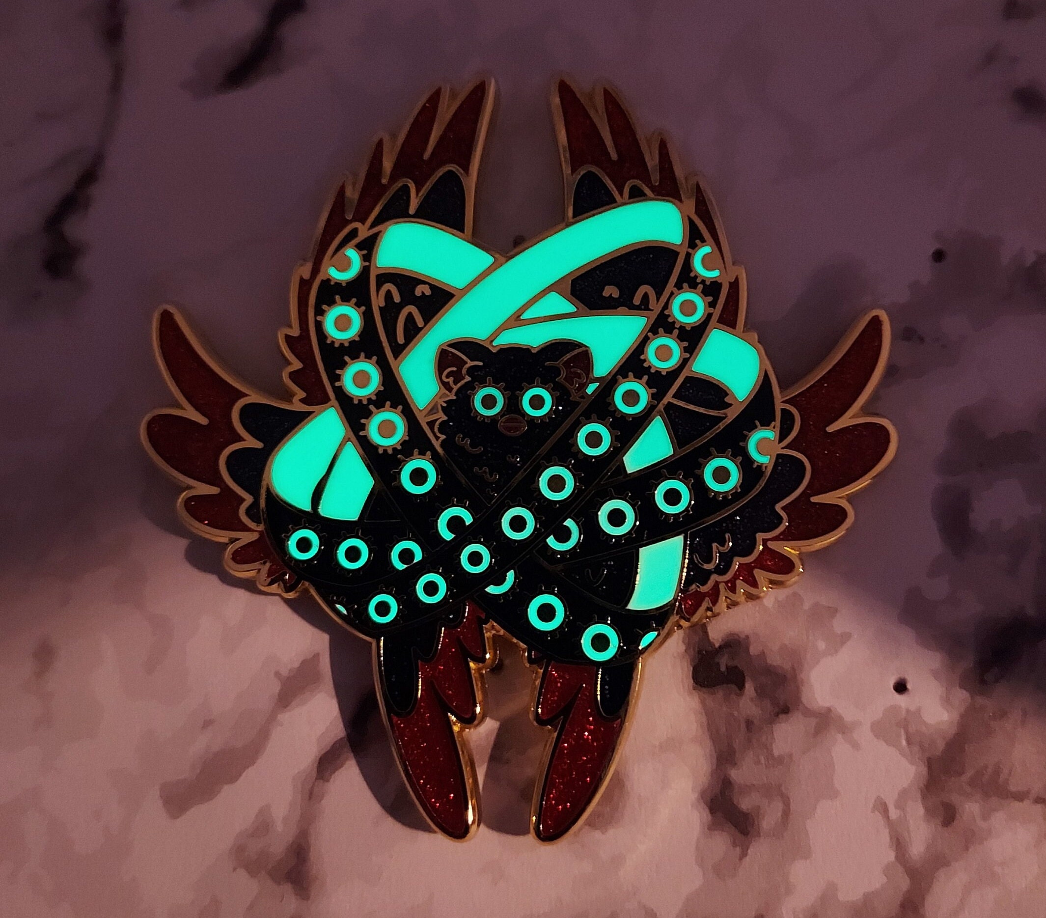 Biblical Furby Ophanim Thrones Inspired Angel Glow Glitter - Etsy