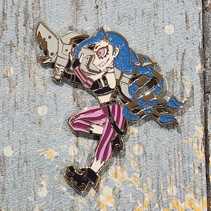 Jinx Arcane 2 League of Legends Enamel Pin Season 1 - Etsy
