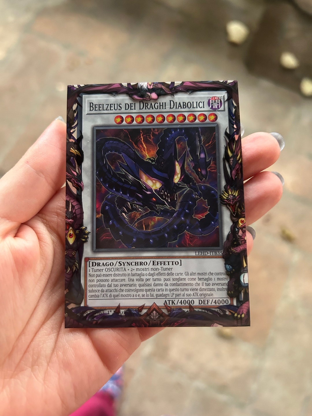 Border Sleeves Yugioh Yubel 15 Sleeves - Etsy