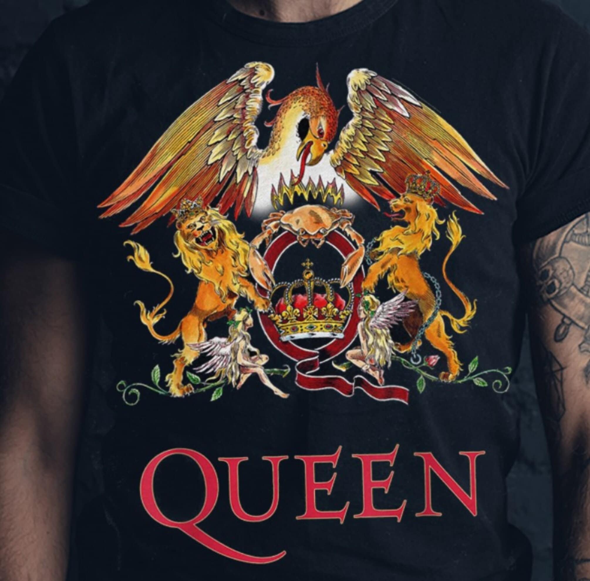 Queen Band Logo Tattoo