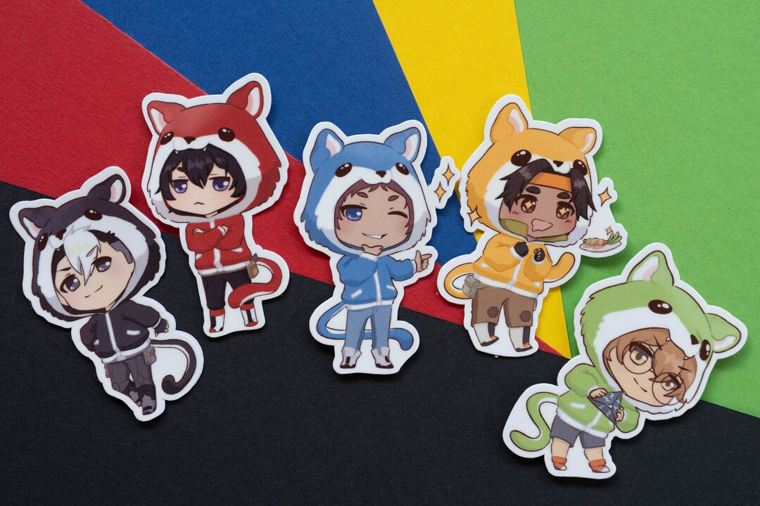 Voltron Chibi Stickers - Etsy