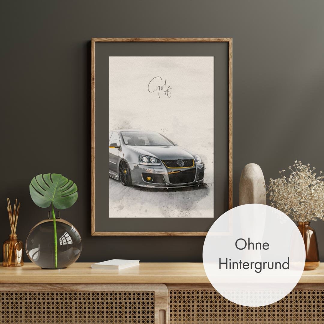 Auto-Geschenk für Männer Autogemälde nach Fotovorlage - Etsy.de