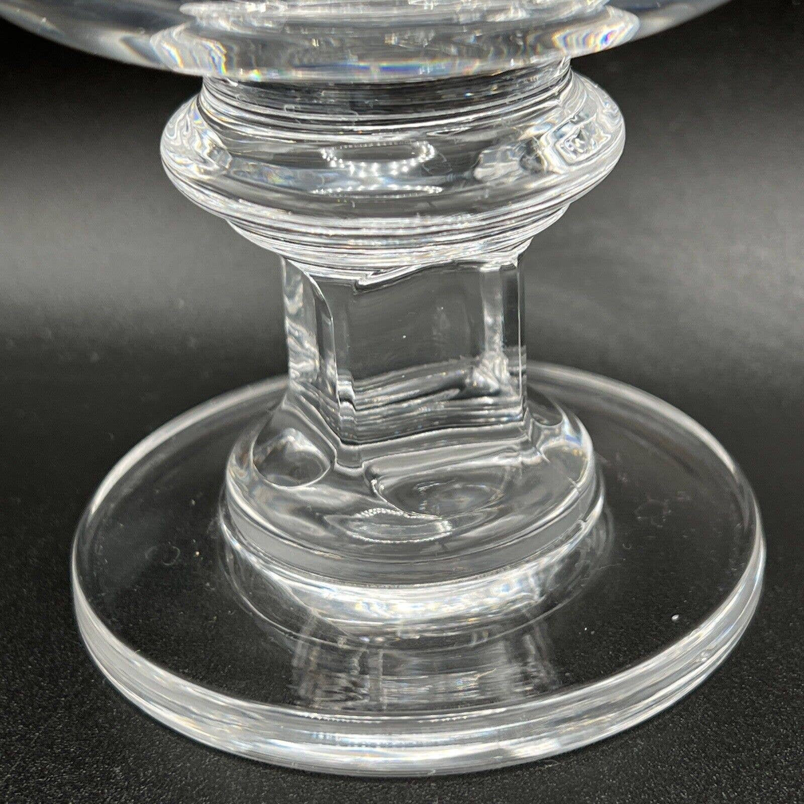 Dansk Crystal Champagne Carla Sherbet Glass Set of 4 Vintage Drinking ...