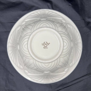 Lenox USA China Doric Collection Pattern Round Centerpiece Serving Bowl ...