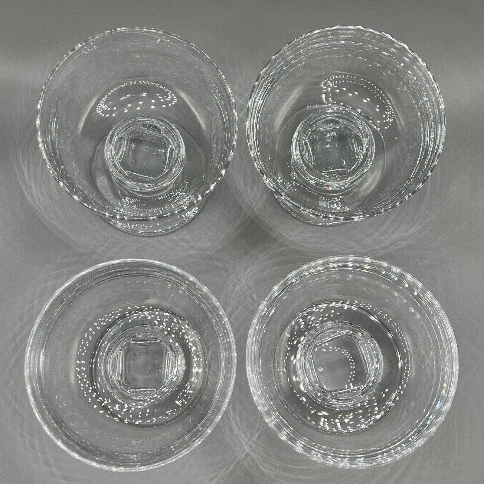 Dansk Crystal Champagne Carla Sherbet Glass Set of 4 Vintage Drinking ...