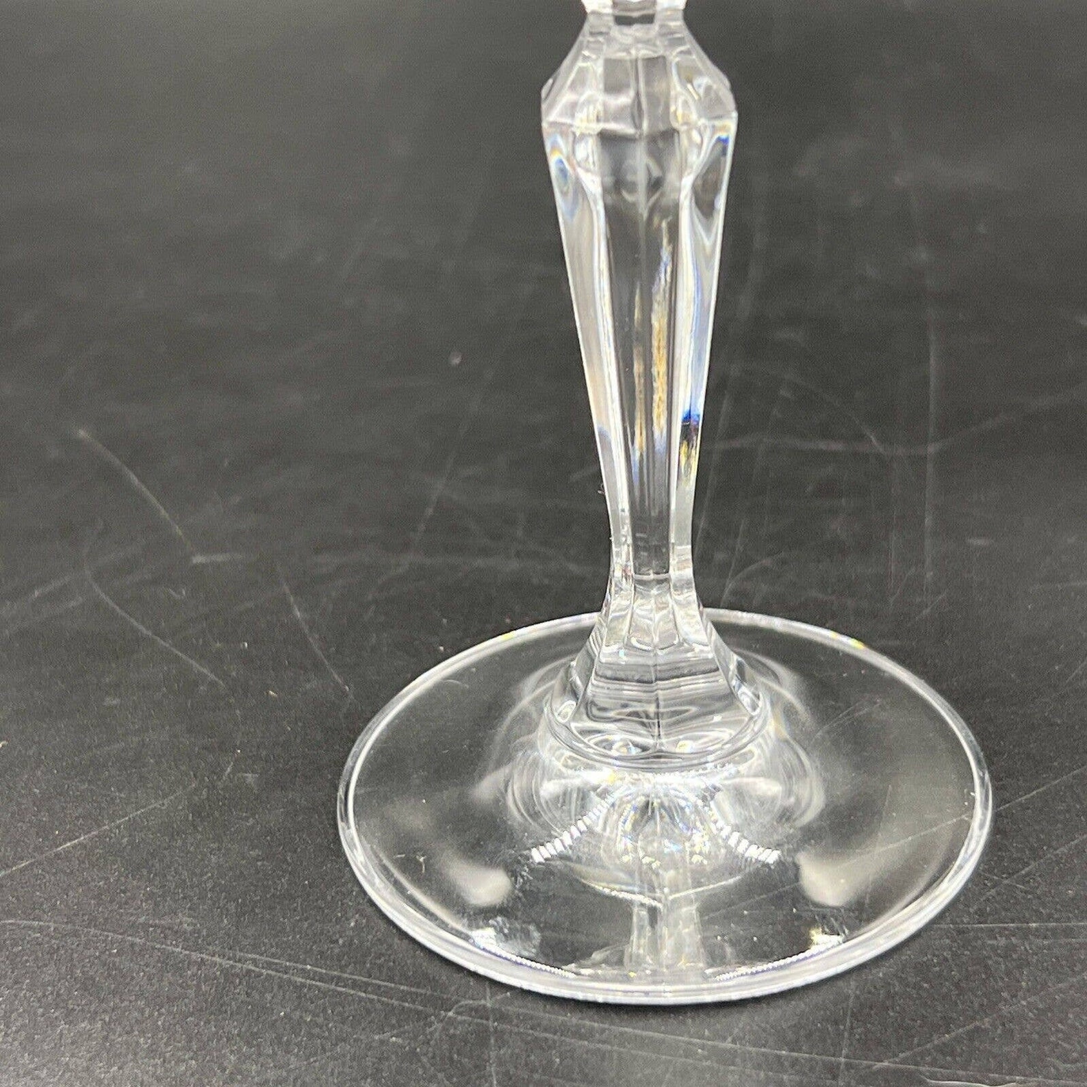 Vintage Glassware Set of 10 BLOCK 24% LEAD CRYSTAL Water Goblets 7 Tall ...