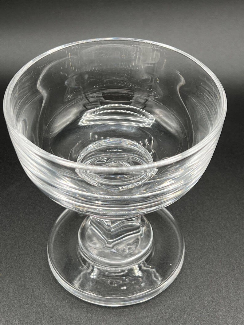Dansk Crystal Champagne Carla Sherbet Glass Set of 4 Vintage Drinking ...