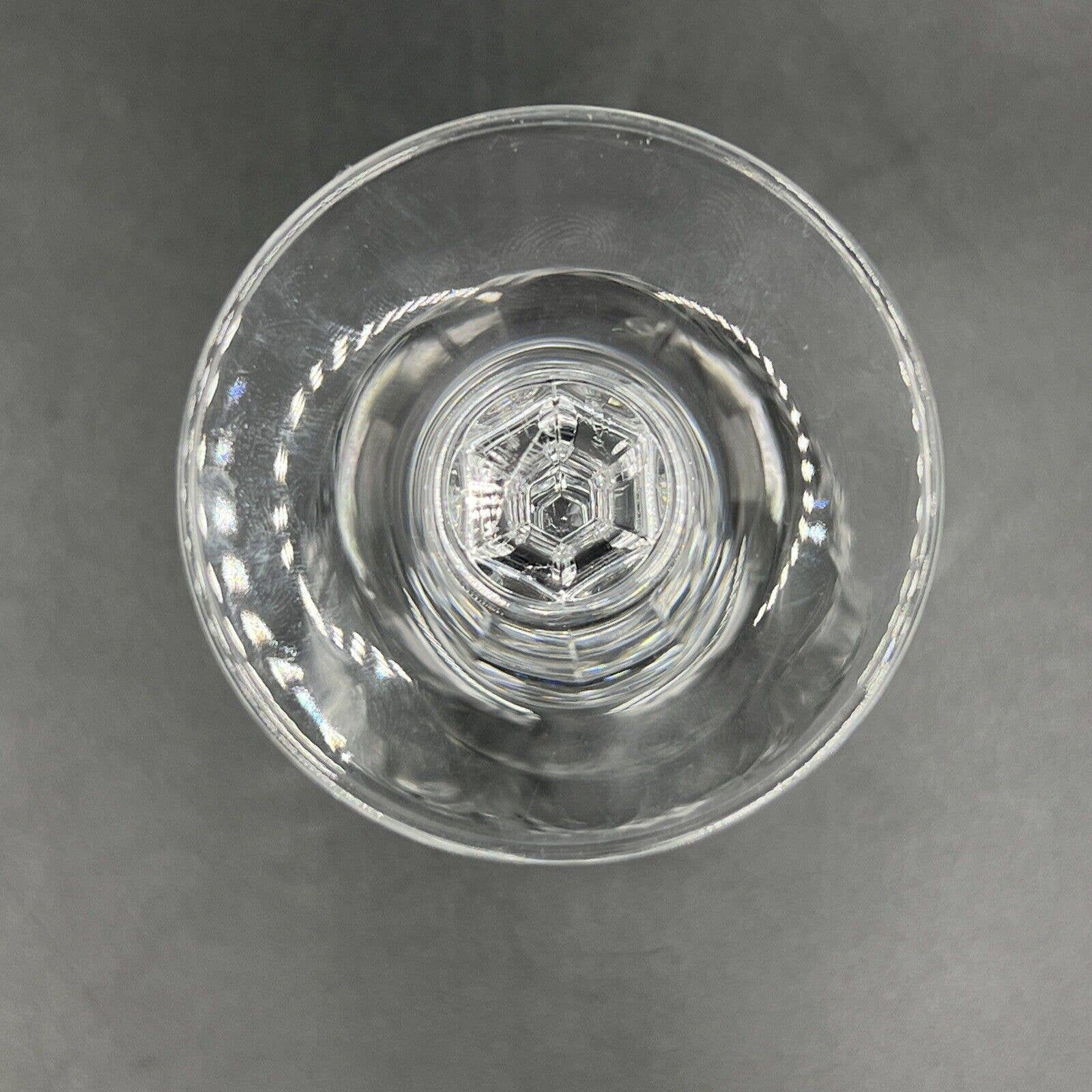 Vintage Glassware Set of 10 BLOCK 24% LEAD CRYSTAL Water Goblets 7 Tall ...