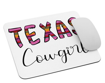 Texas Mouse Pad - Etsy