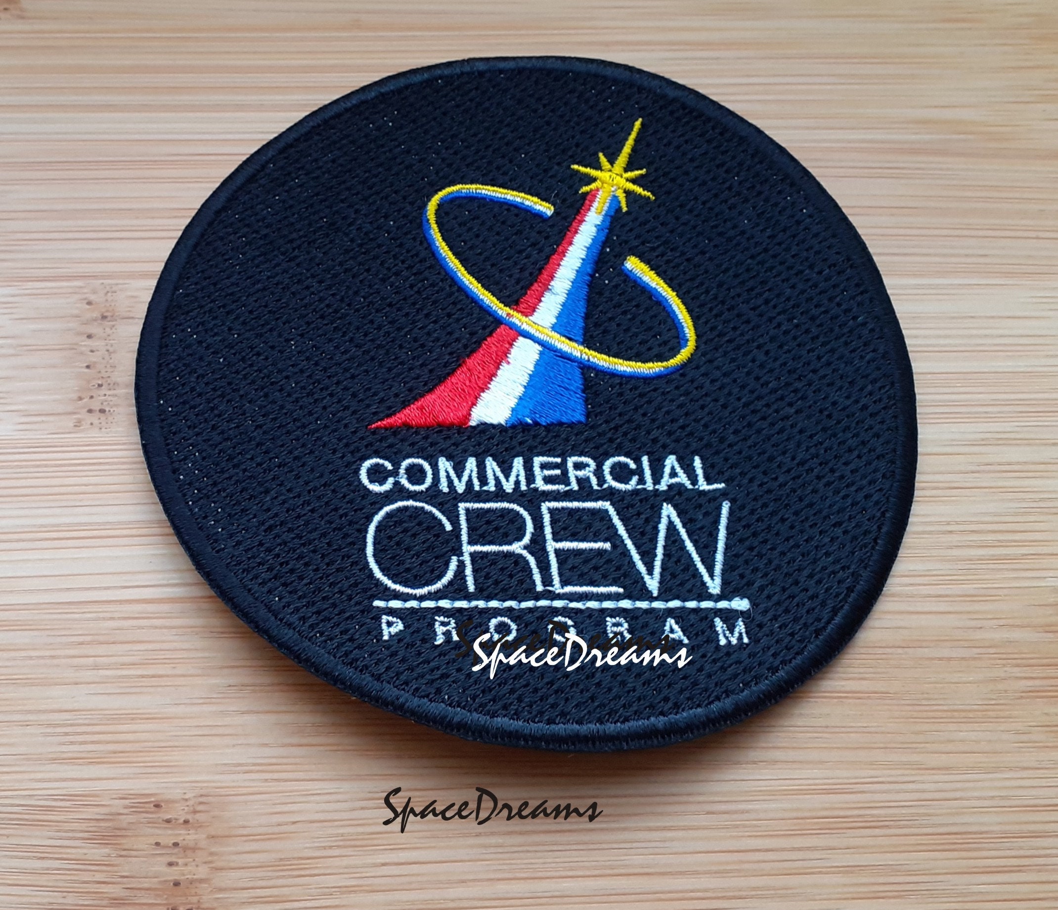 NASA Spacex Commercial Crew Program Logo DM-2 Human First | Etsy