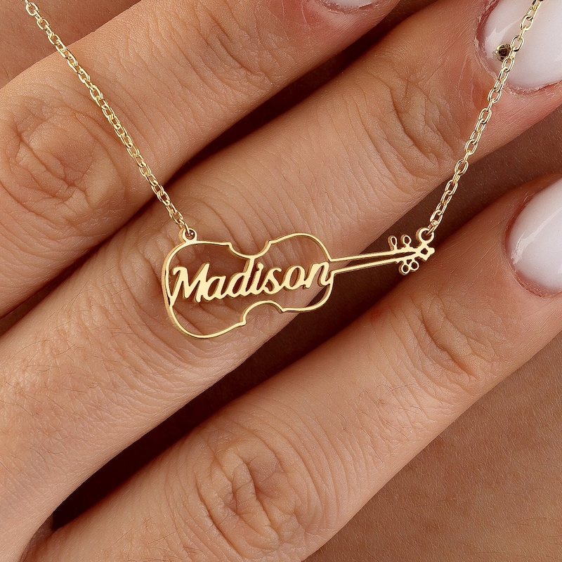 Violin Pendant - Etsy