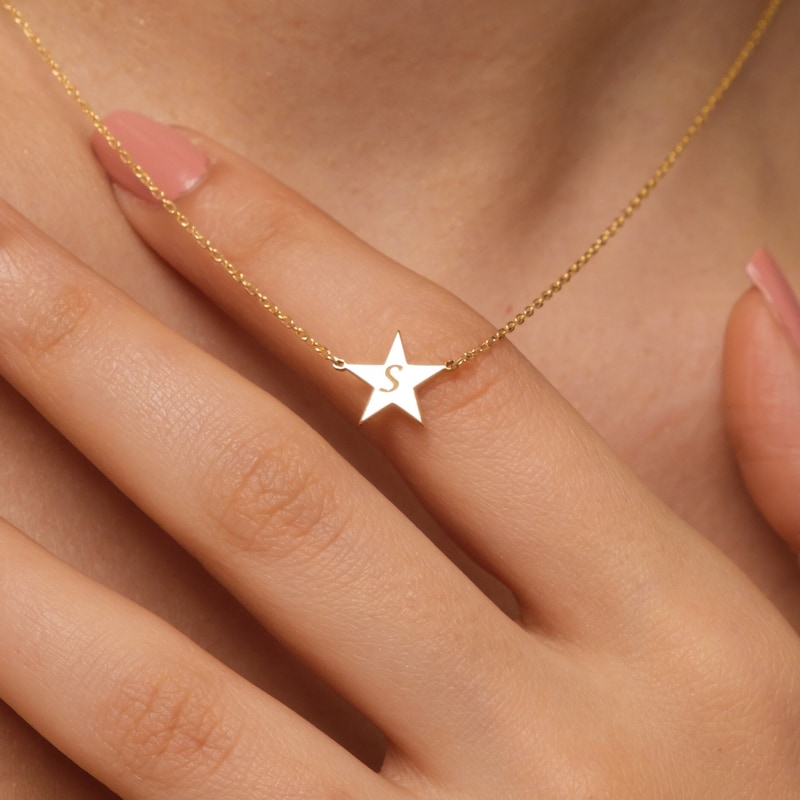 Star Necklace - Etsy
