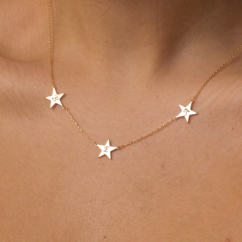 Star Necklace - Etsy