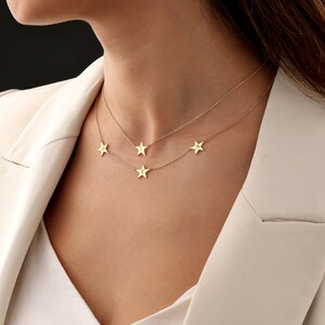 Personalized Engraved Star Necklace, Customized Engraved Star Pendant ...