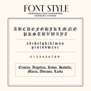 Thick Chain Gothic Necklace, Gothic Initial Necklace, Bottom Top ...