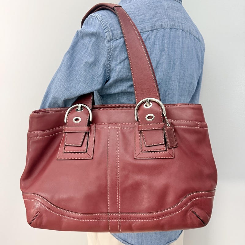 Coach Glove Tanned Bag - Etsy