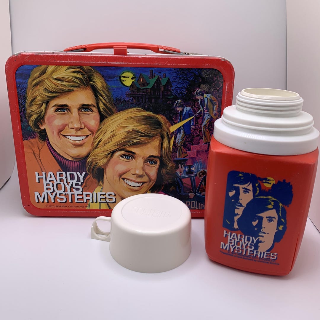 1977 Vintage Hardy Boys Mysteries Metal Lunch Box, Collectible ...