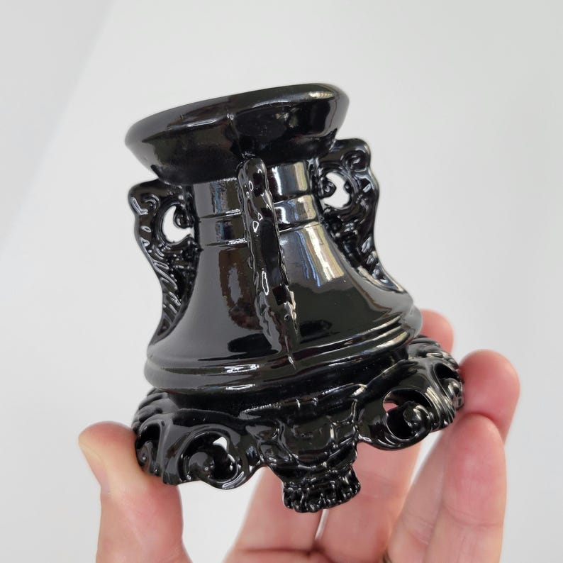 Large Vintage Style Sphere Stand / Black Resin Crystal Sphere Holder - Etsy