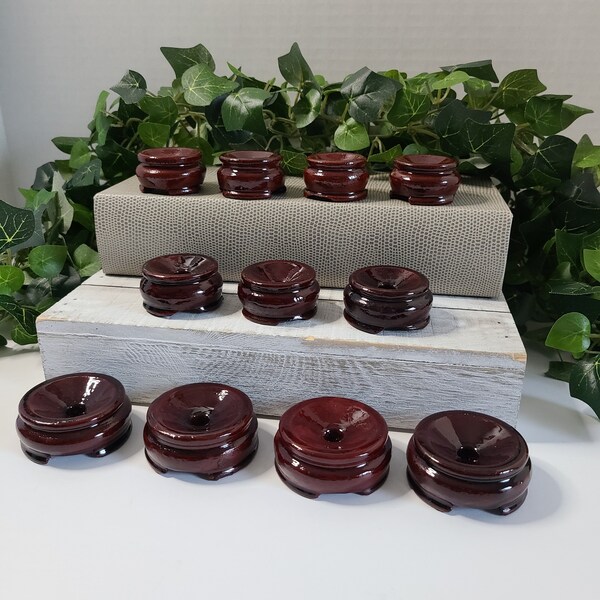 Wooden Crystal Stand - Etsy