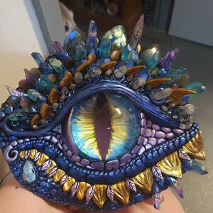 Crystal Dragon Eye! Labradorite Dragon, Dragon Eye Sculpture, Balerion ...