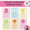 Thought Monsters Cards Children Thinking Traps and Errors Challenging ...