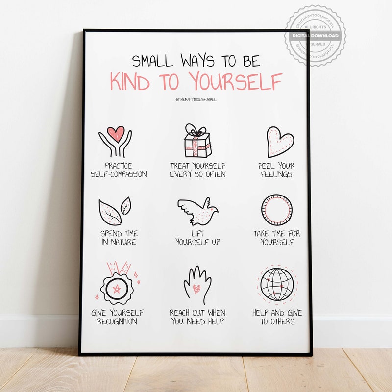 Be Kind to Yourself - Etsy