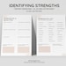 Strengths & Values Printable Worksheets Journal Inserts | Etsy
